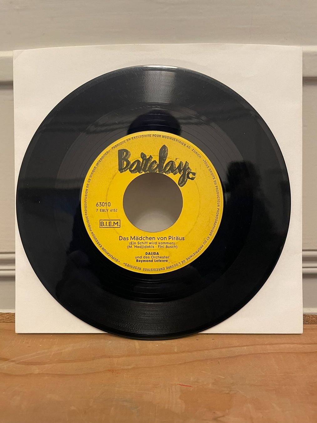 Rar! CH Dalida Das Mädchen Von Piräus Estramadore 1960 VG+ (Gebraucht ...