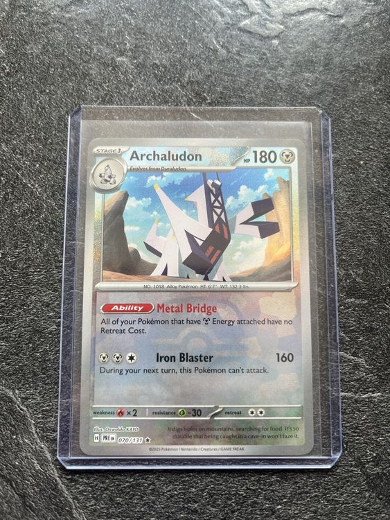 Archaludon Master Ball 070/131 Prismatic Evolutions (Neu (gemäss ...