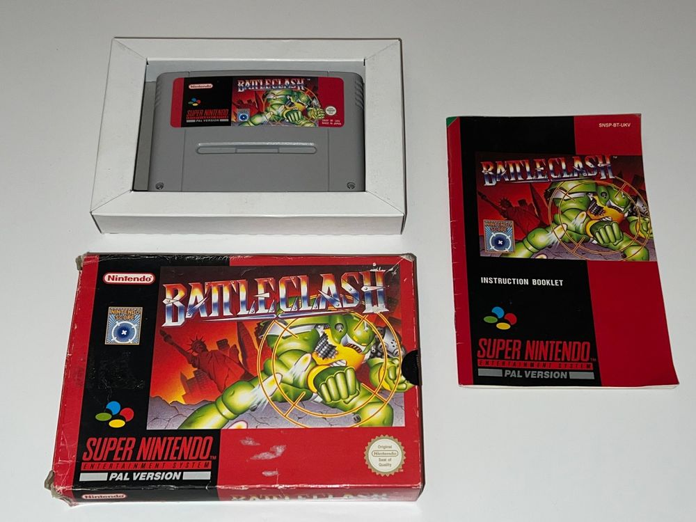 Super Nintendo (SNES) Spiel - Battle Clash (OVP) (Gebraucht) in Zürich ...