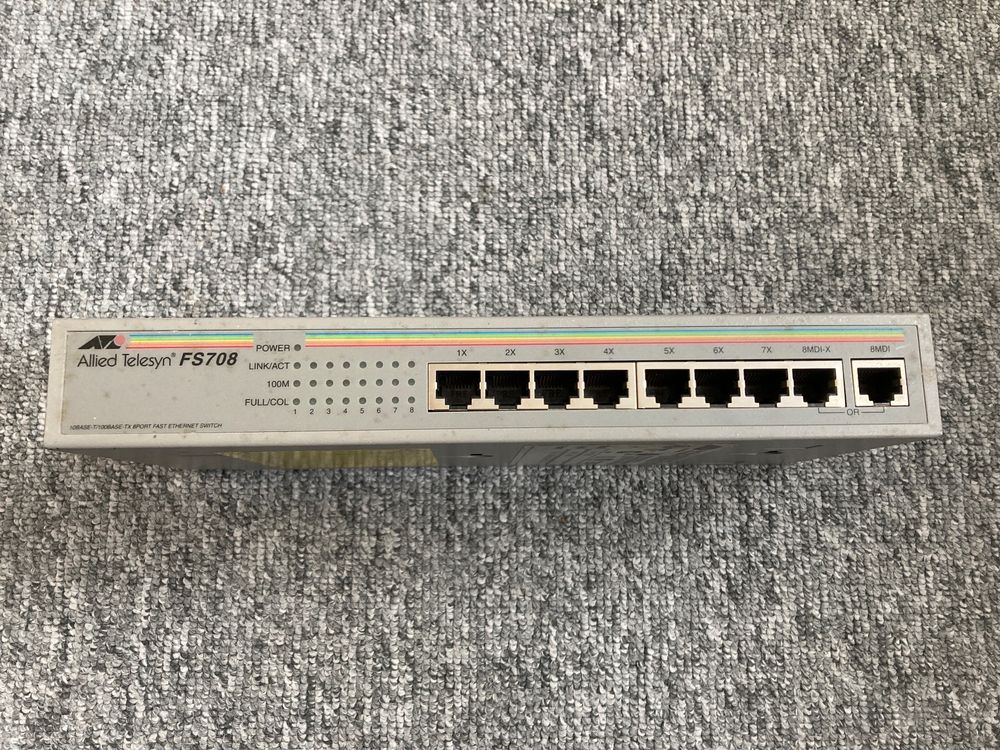 Allied Telesyn FS708 Ethernet Hub 8 port, 100 MBit (Gebraucht) in Zürich für CHF 1 – mit ...