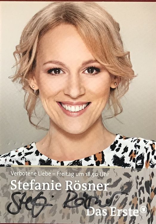 Stefanie Rösner Autogramm signiert Foto 10x15cm | Kaufen auf Ricardo