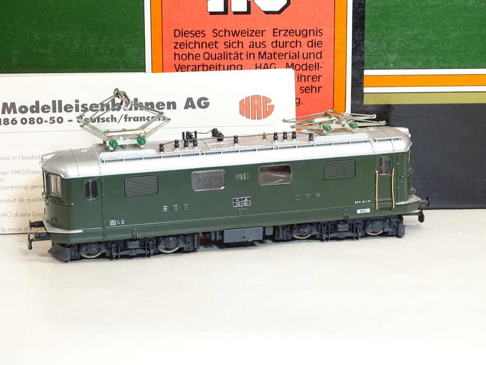 Hag 220 Re4/4 10035,SBB, Grün, H0, OVP | Kaufen auf Ricardo