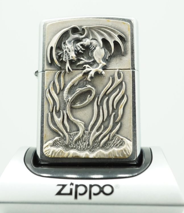 ZIPPO® DRAGON FIRE-HEAVY-3D-2006- UNGEZUENDET | Kaufen auf Ricardo