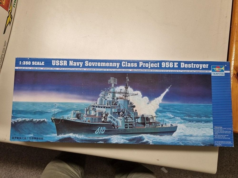 USSR Navy SOVREMENNY Class Projekt 956E Destroyer (Neu (gemäss ...