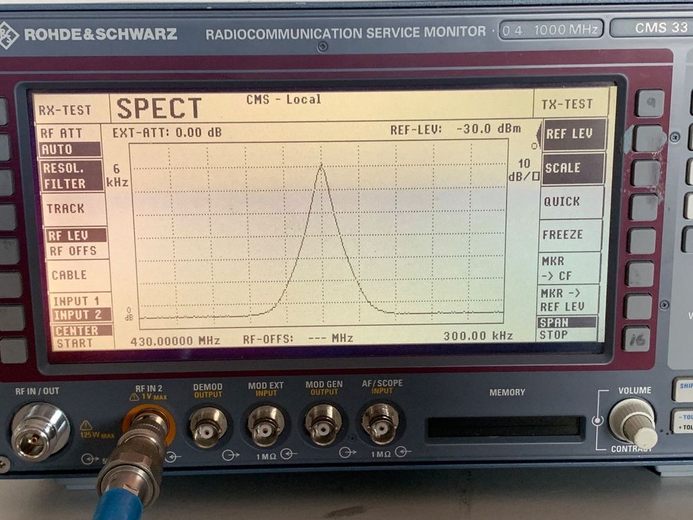 Rohde&Schwarz CMS33 Funkmessplatz | Kaufen auf Ricardo