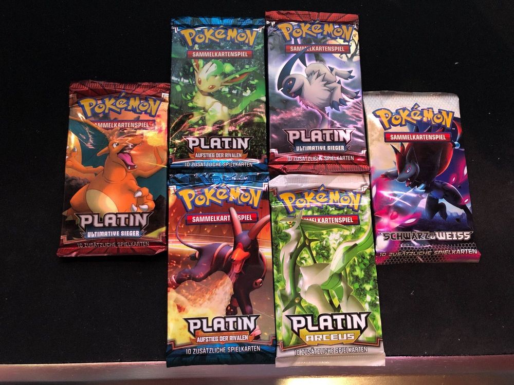 Pokemon 6 Alte Booster (DE) | Kaufen auf Ricardo