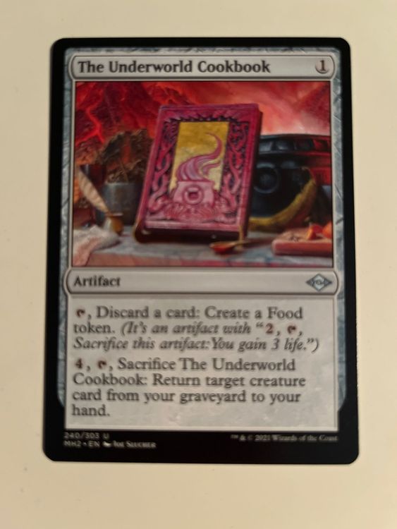 1 x The Underworld Cookbook - Magic: The Gathering - MtG (Gebraucht) in ...