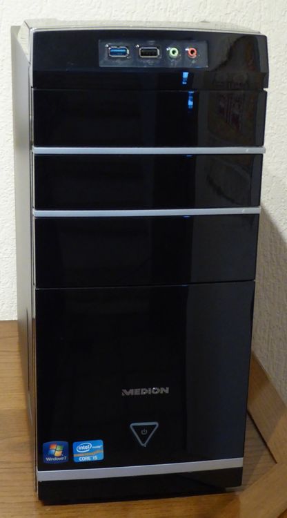 Medion Desktop PC 8GB RAM, Intel Core i5 3.00 Ghz, 2 x 1 TB (Gebraucht ...