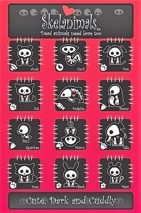 Skelanimals Tattoos Poster (Neu und originalverpackt) in für CHF 11 ...