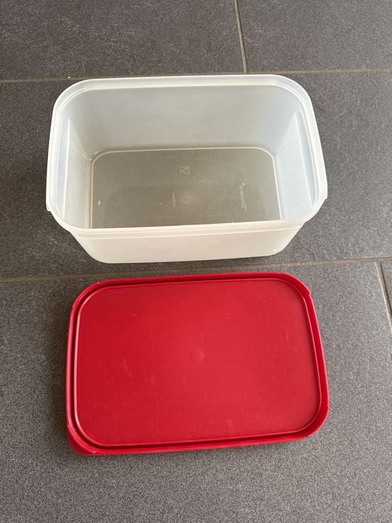 Tupperware Box rot - Mikrowellen geeignet, 2.25 L Fassungsve | Kaufen ...