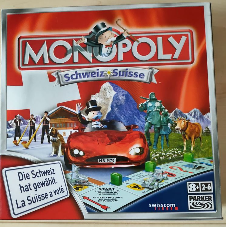 Monopoly Schweiz (Neu (gemäss Beschreibung)) in Luzern für CHF 12 – mit Lieferung auf Ricardo kaufen