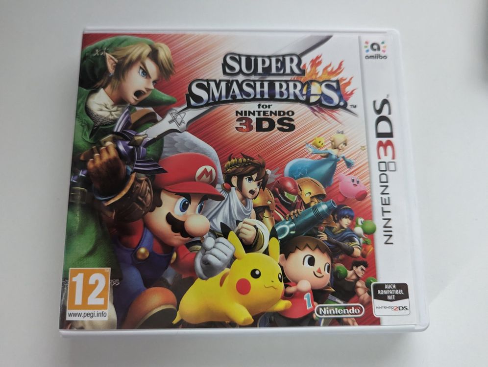 Super Smash Bros Nintendo 3Ds Game (Gebraucht) in Hünenberg See für CHF ...