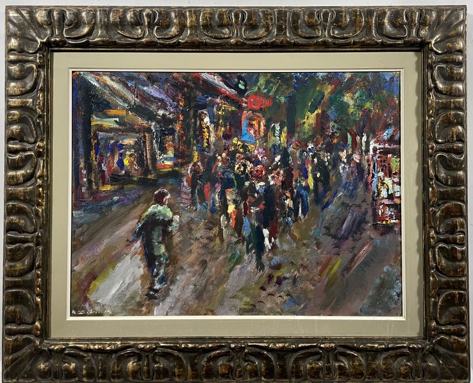 Robert Liebknecht (1903-1994) grosses Gemälde (Gebraucht) in Root für ...
