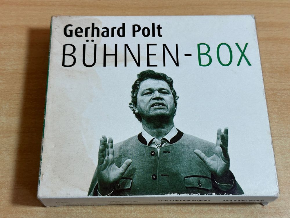 Gerhard Polt – Bühnen-Box - 3 CD & DVD (Gebraucht) in Rikon im Tösstal ...