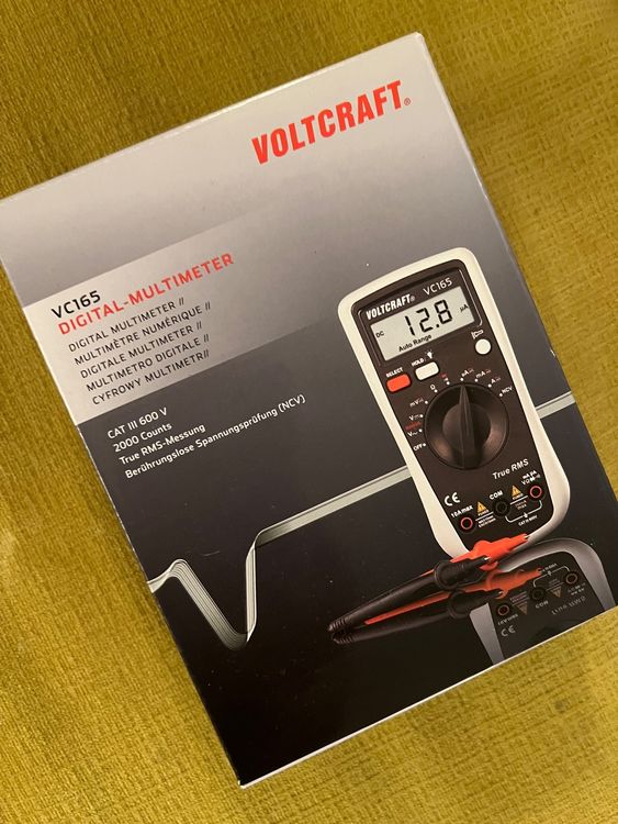 Voltcraft Digital-Multimeter Set CAT III 600V | Kaufen auf Ricardo