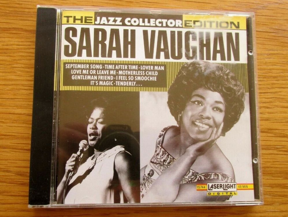 Sarah Vaughan - The Jazz Collector Edition ©'1991 (Gebraucht) in st ...