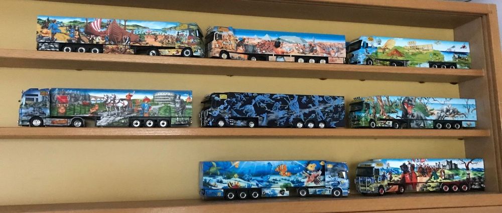 Herpa LKW Sammlung Weltgeschichte (Scania / Mercedes / DAF) | Kaufen ...