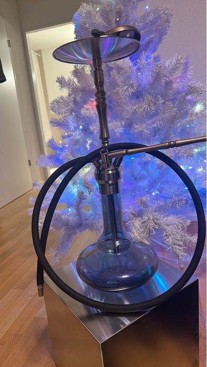 Shisha Wasserpfeife in Blau - Perfekt für gemütliche Abende (Gebraucht ...
