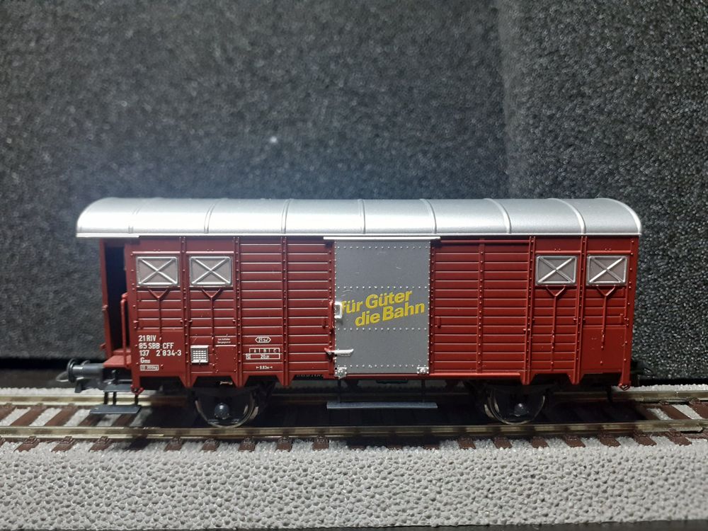 Roco SBB gedeckter Güterwagen H0 DC | Kaufen auf Ricardo