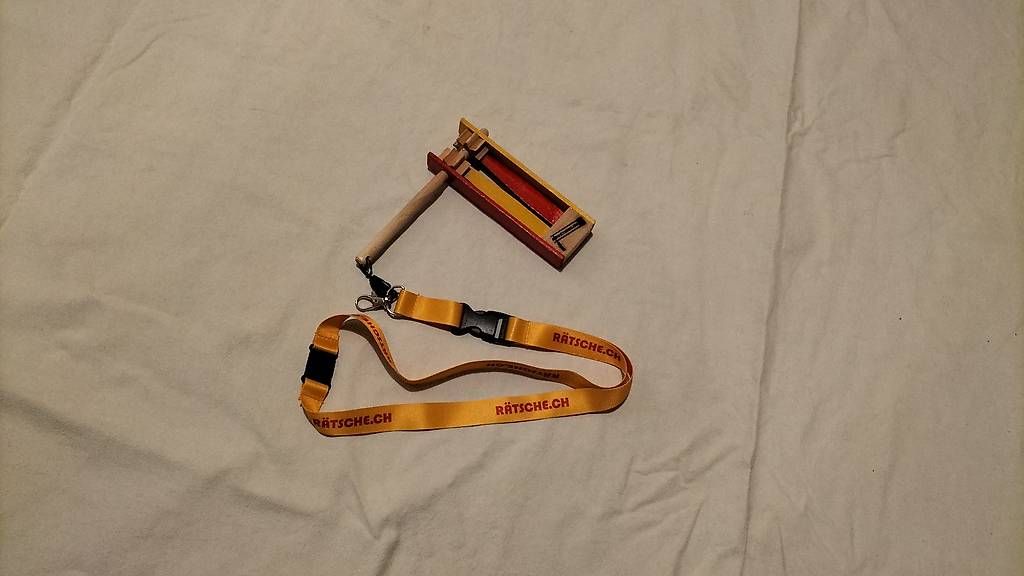 Bändel Lanyard Umhängeband für Rätschen (Gebraucht) in Benken SG für ...