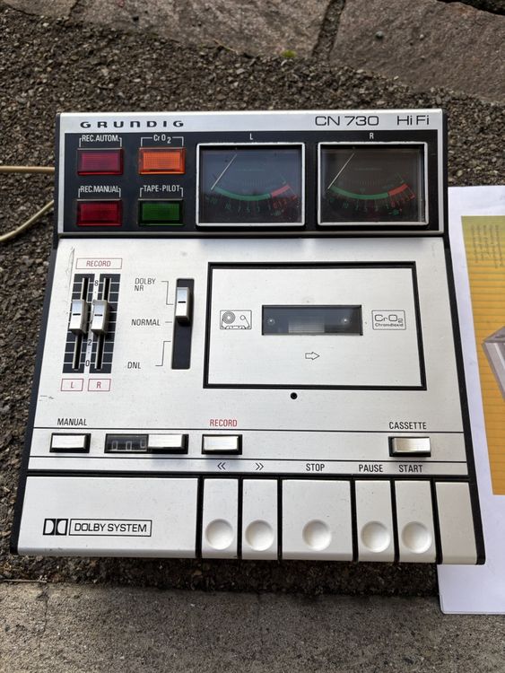 GRUNDIG CN 730 HiFi Kassettendeck - Top Zustand, Vintage (Gebraucht) in ...