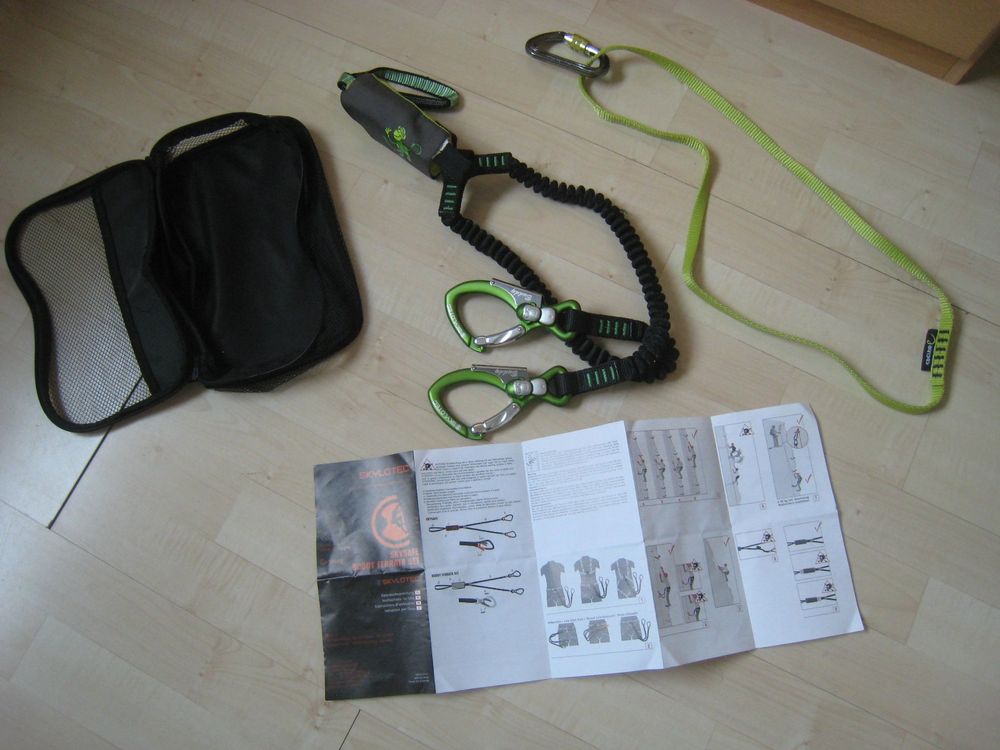 edelrid SKYLOTEC Buddy Ferrata skysafe Klettersteigset (Gebraucht) in ...