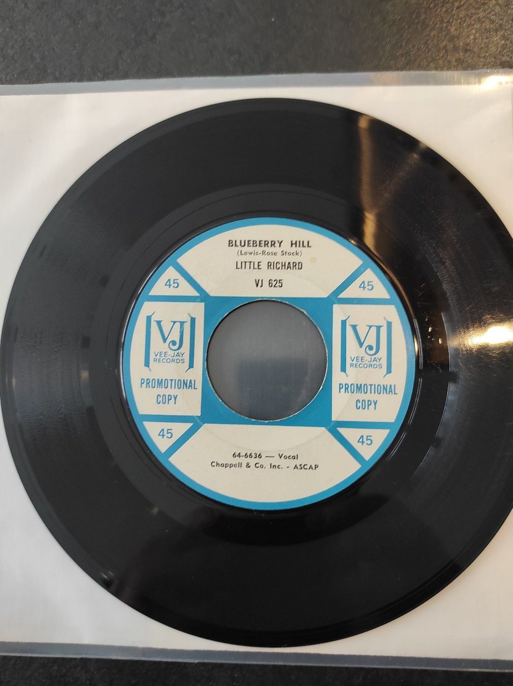 Little Richard - Blueberry Hill Promo VeeJay Single (Gebraucht) in ...