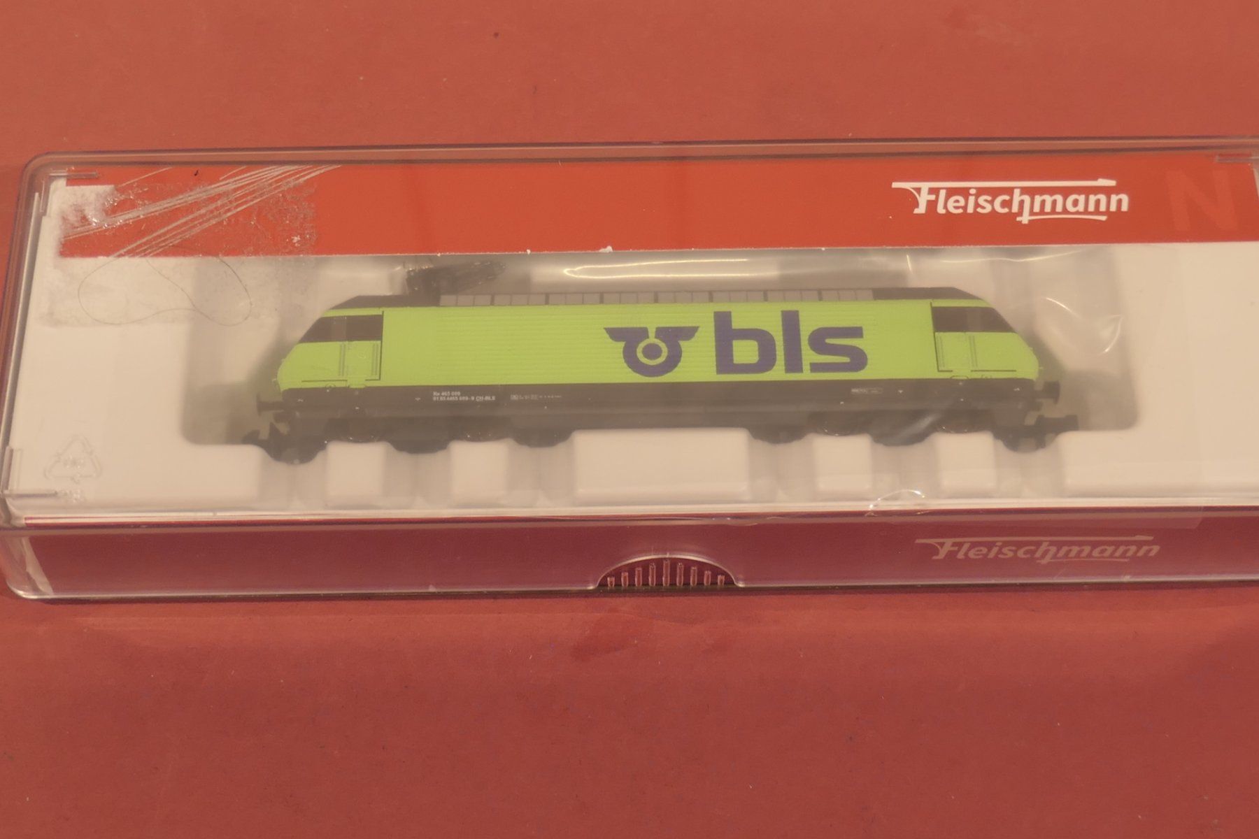 Fleischmann Re 465 der BLS, refit, digital/Sound, NEU (Neu und ...