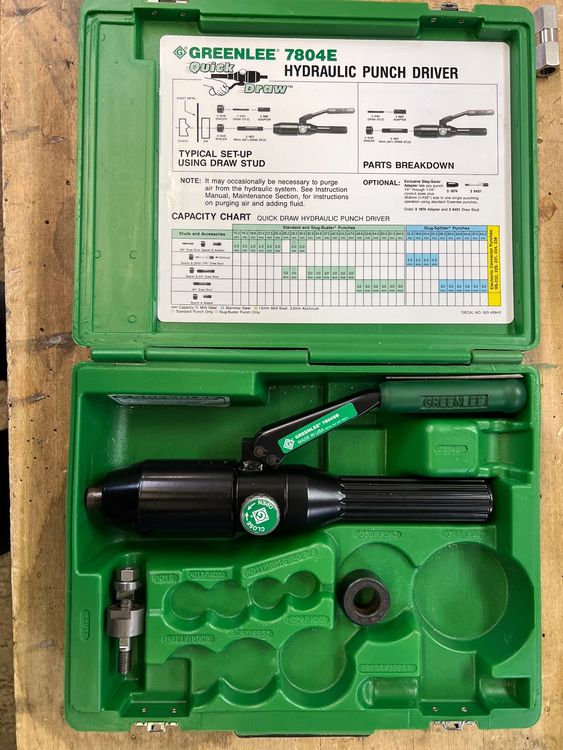 Greenlee 7804e hydraulic punch driver | Kaufen auf Ricardo