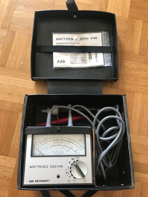 Isolationsmessgerät Metriso 500 VW (Gebraucht) in Emmen für CHF 36 ...