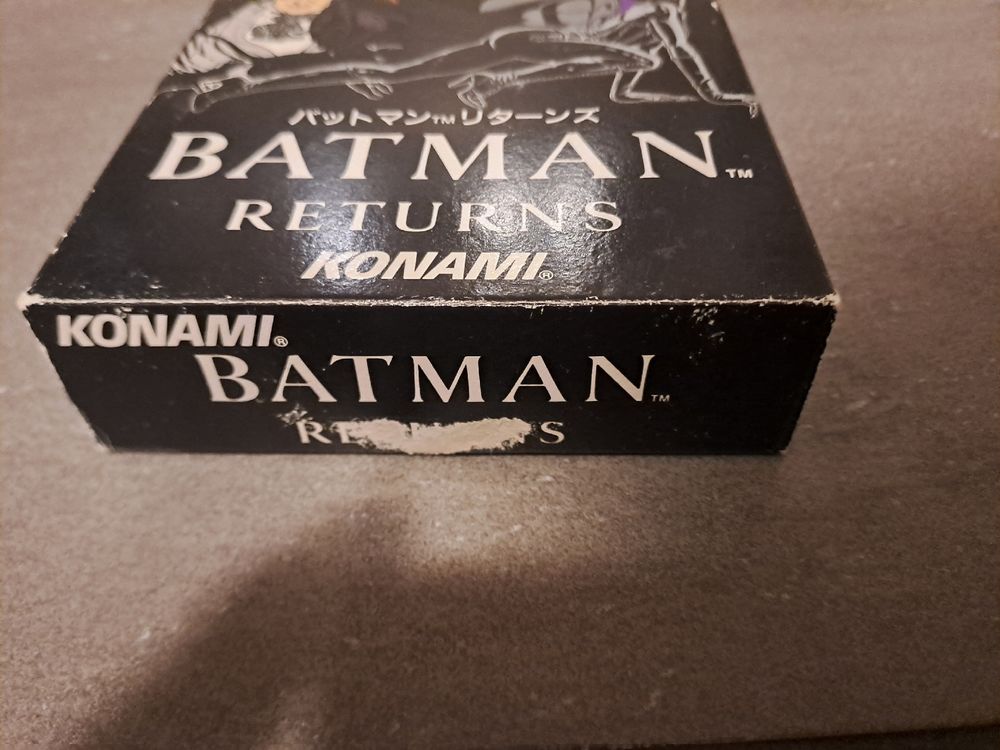 Batman Returns Super Famicom OVP SHVC-BJ Konami Nintendo (Gebraucht) in ...