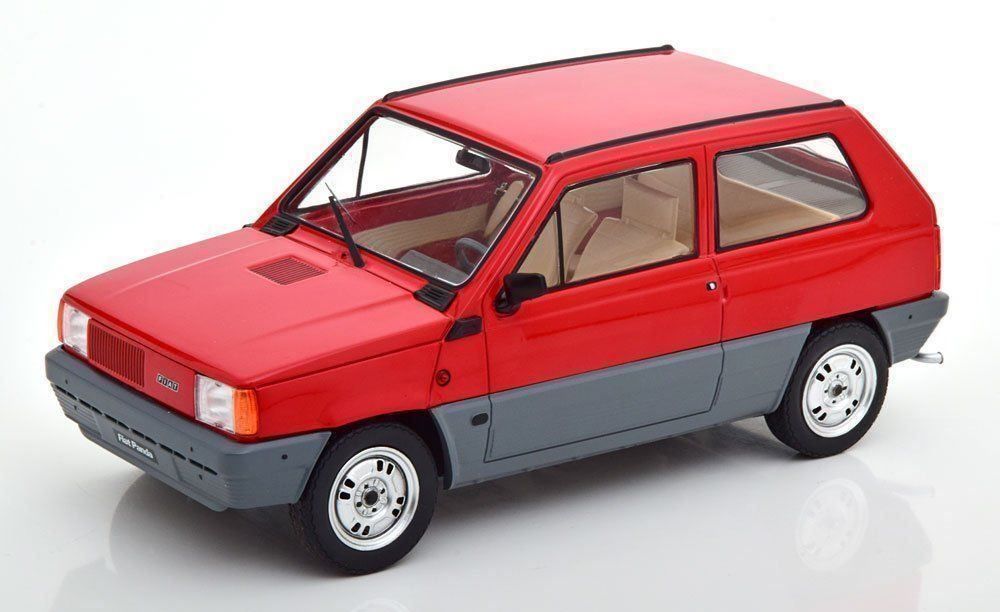 Fiat Panda 45 Phase I 1980-1986 rot / grau 1:18 von KK Scale (Neu und ...