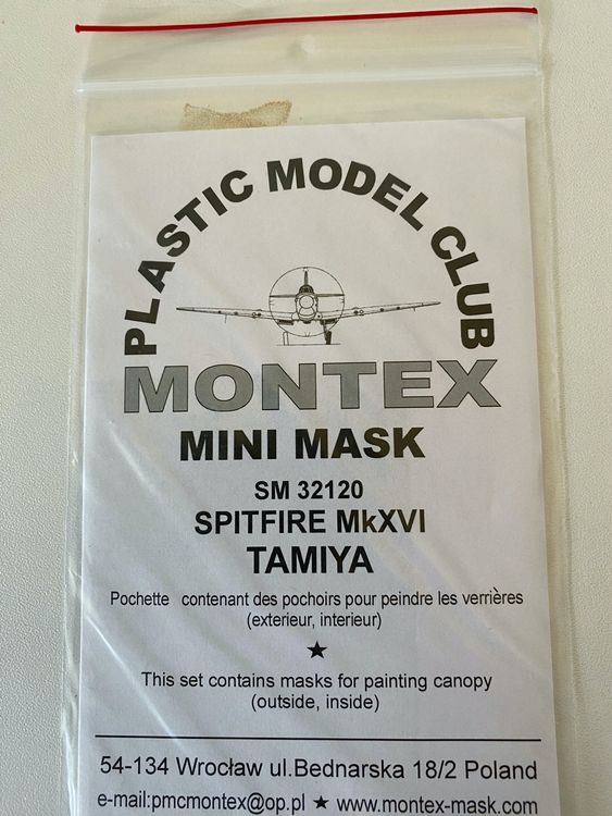 1/32 SPITFIRE MK.XVI MINI MASK SET FOR TAMIYA | Kaufen auf Ricardo