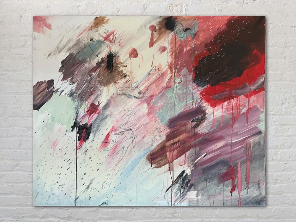 Original Gemälde abstrakt | Kaufen auf Ricardo