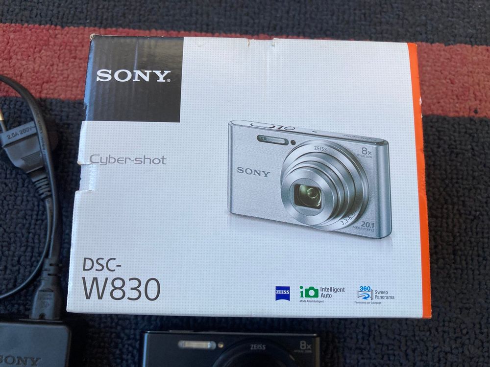 SONY Cyber-Shot DSC W830 - Kompaktkamera Schwarz | Kaufen auf Ricardo