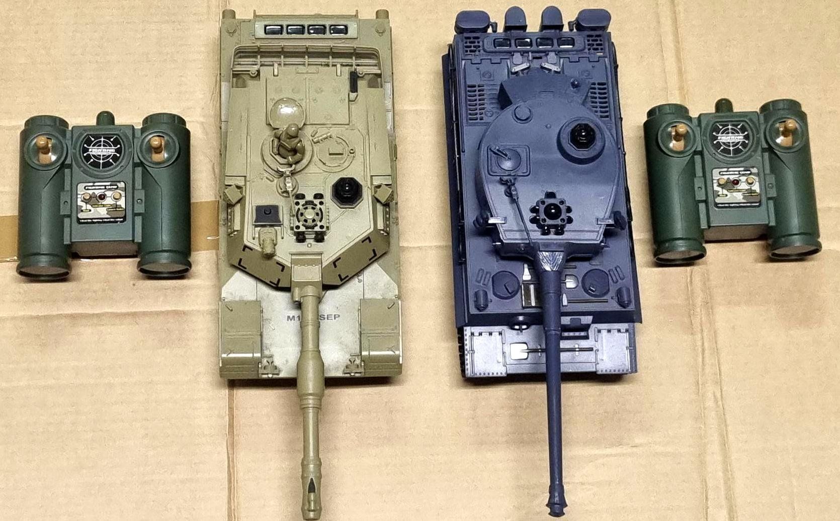 M1A1 SEP + Tiger 103 RC Tank / char (Gebraucht) in Collonges für CHF 70 ...