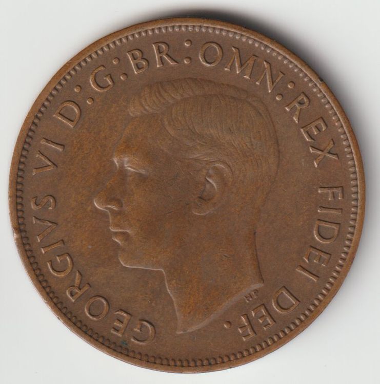 1951 Australien One Penny Bronze Münze George VI | Kaufen auf Ricardo