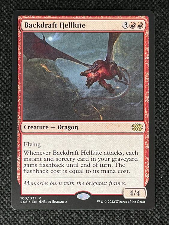 MTG Double Master 2022 // Backdraft Hellkite | Kaufen auf Ricardo