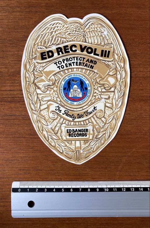Autocollant Ed Banger Records Vol III - Edition Limitée! (D'occasion) à ...