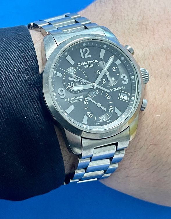 CERTINA DS PODIUM CHRONOGRAPH TITANIUM (Gebraucht) in Goldach für CHF 176 – mit Lieferung auf ...