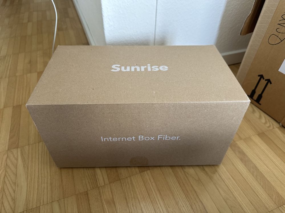 Sunrise Internet Box Fiber (Gebraucht) in St. Gallen für CHF 15 – mit ...
