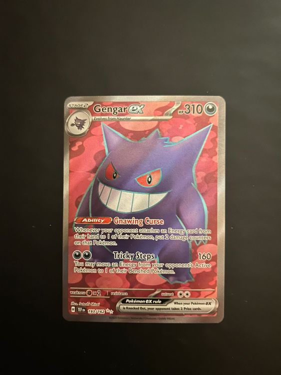 Gengar Full art Temporal Forces EN 193/162 (Gebraucht) in Sullens für ...
