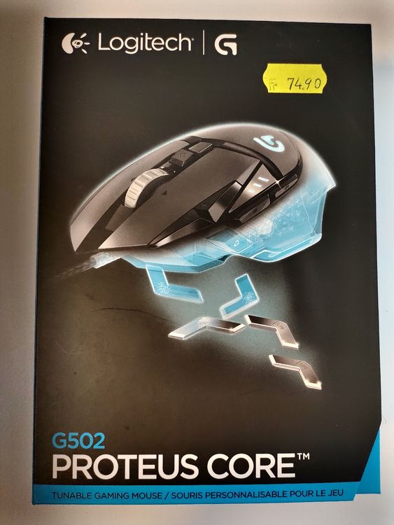 Logitech G502 Proteus Core - Gaming Maus (Neu und originalverpackt) in ...