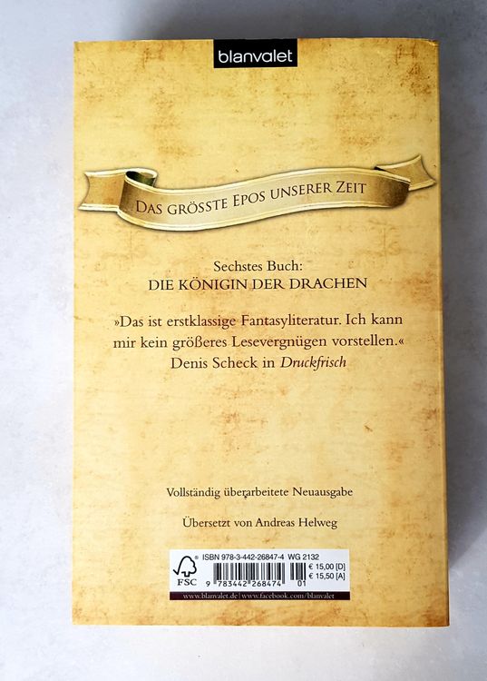 Das Lied von Eis und Feuer 6 - Die Königin der Drachen | Kaufen auf Ricardo