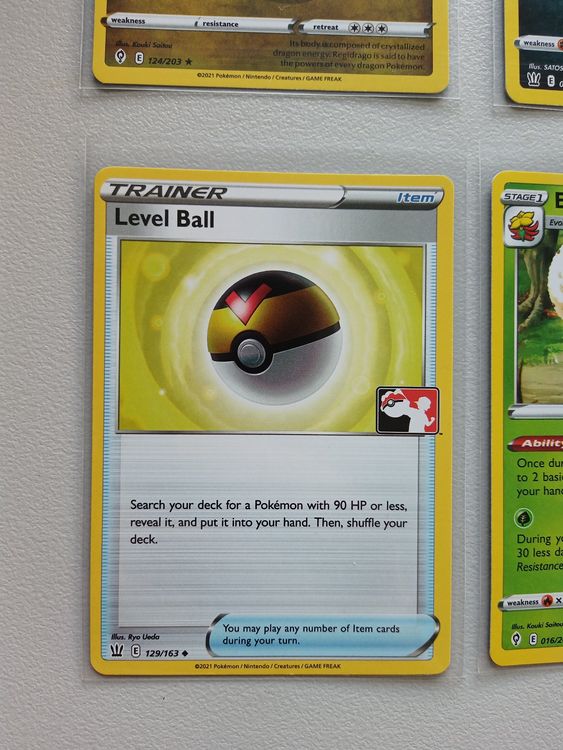 Level Ball - Pokemon TCG Prize Pack Stamp Stempel | Kaufen auf Ricardo