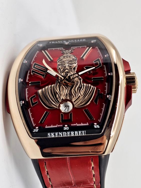 Franck Muller Skenderbeu or rose | Kaufen auf Ricardo