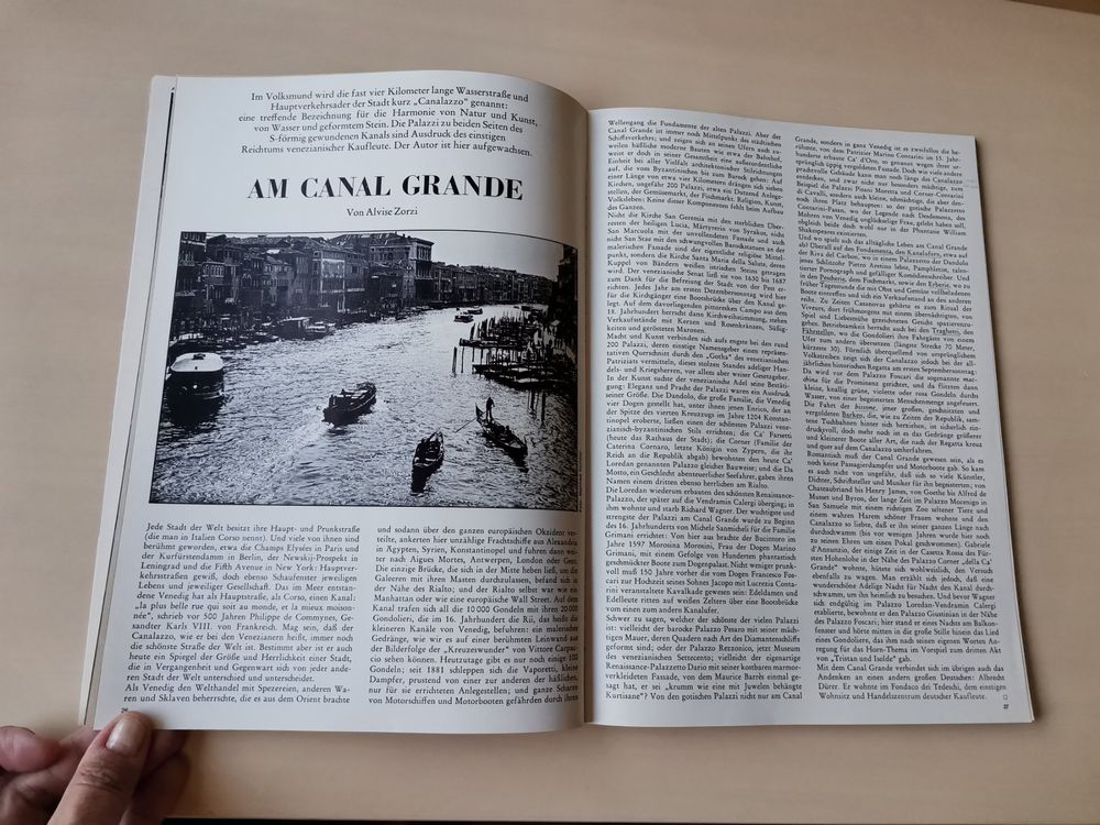 Merian Venedig Italien, 1980 mit Werbung | Kaufen auf Ricardo