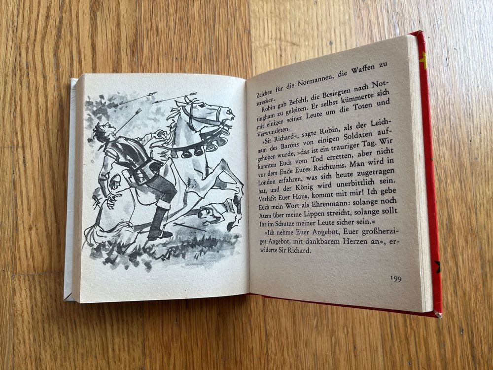 Buch gebunden "Robin Hoods neue Abenteuer" (1971), Delphin (Gebraucht) in Grosswangen für CHF 25 ...