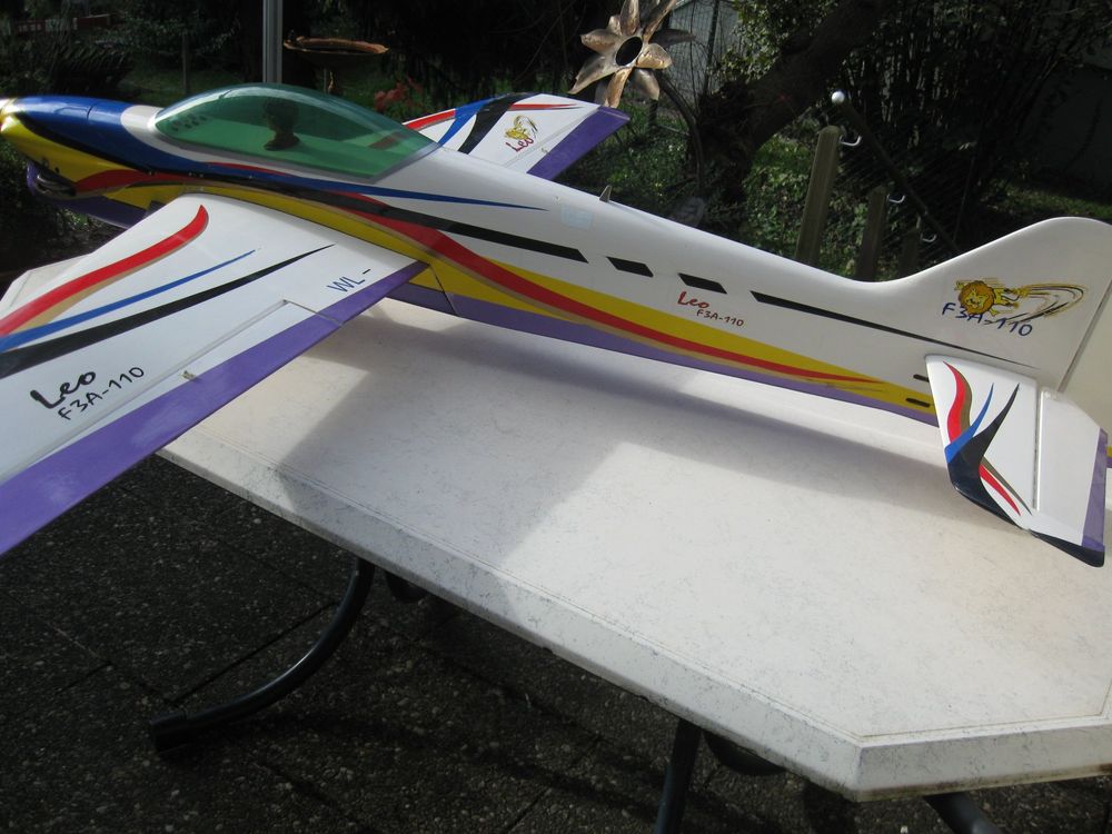 Modellflugzeug LEO F3A 110 (Gebraucht) in St.Margrethen für CHF 101 – nur Abholung auf Ricardo ...