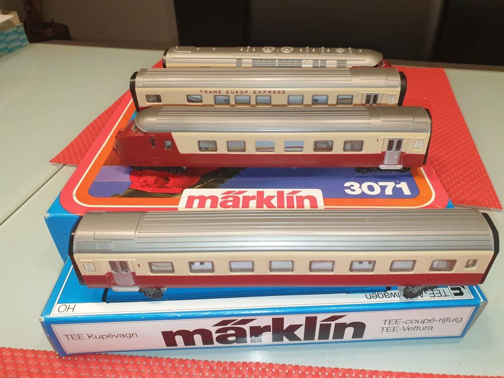 Märklin 3071/4071 WS/AC Tee 4 teilig | Kaufen auf Ricardo